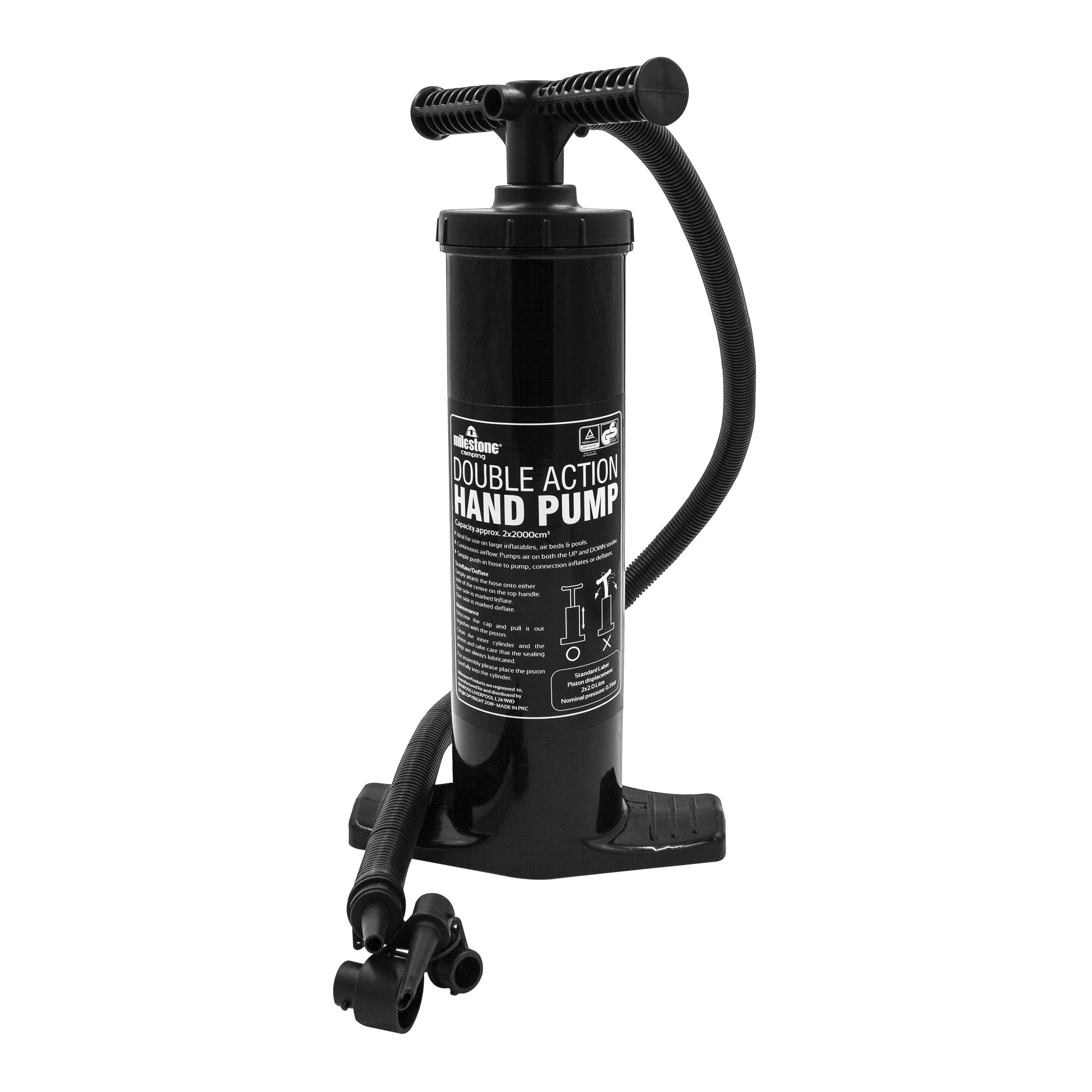 Double Action Fast Hand Pump – Milestone Camping